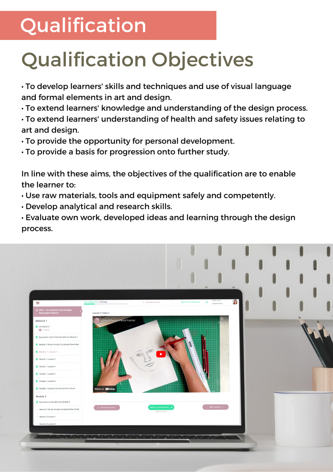 L2 Certificate in Art & Design – ACED Qualifications