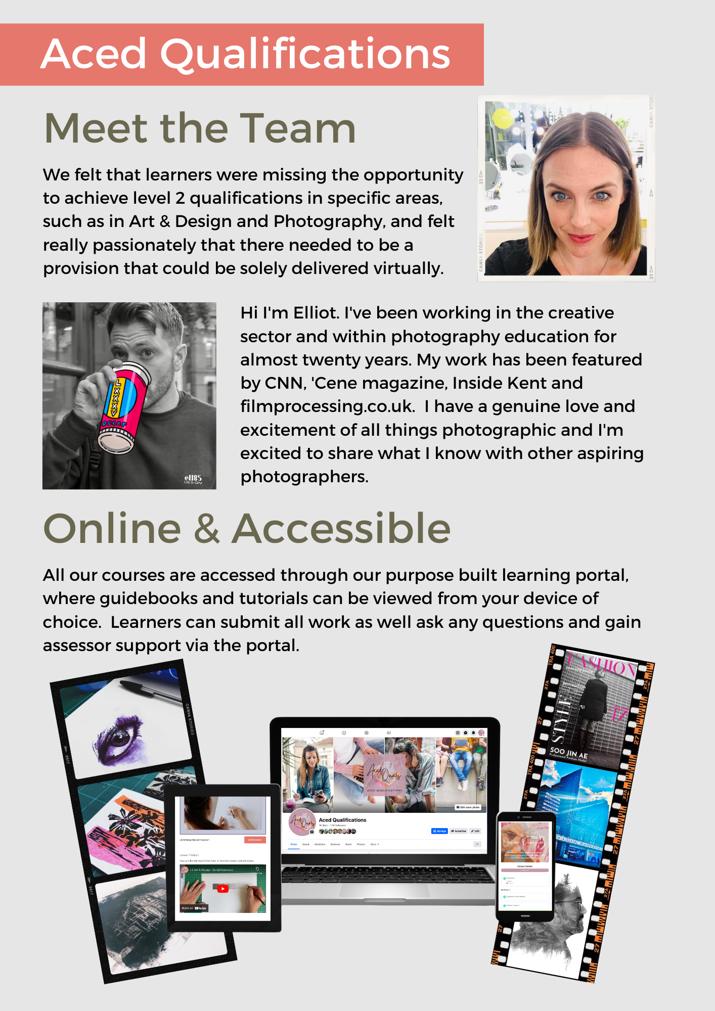 Level 2 Certificate in Photography – ACED Qualifications